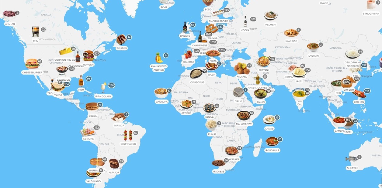 Eligieron las 100 comidas más populares del mundo: ¿cuál es la única ...